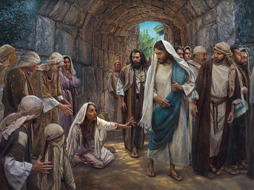 A Touch Of Faith – Nathan Greene Art