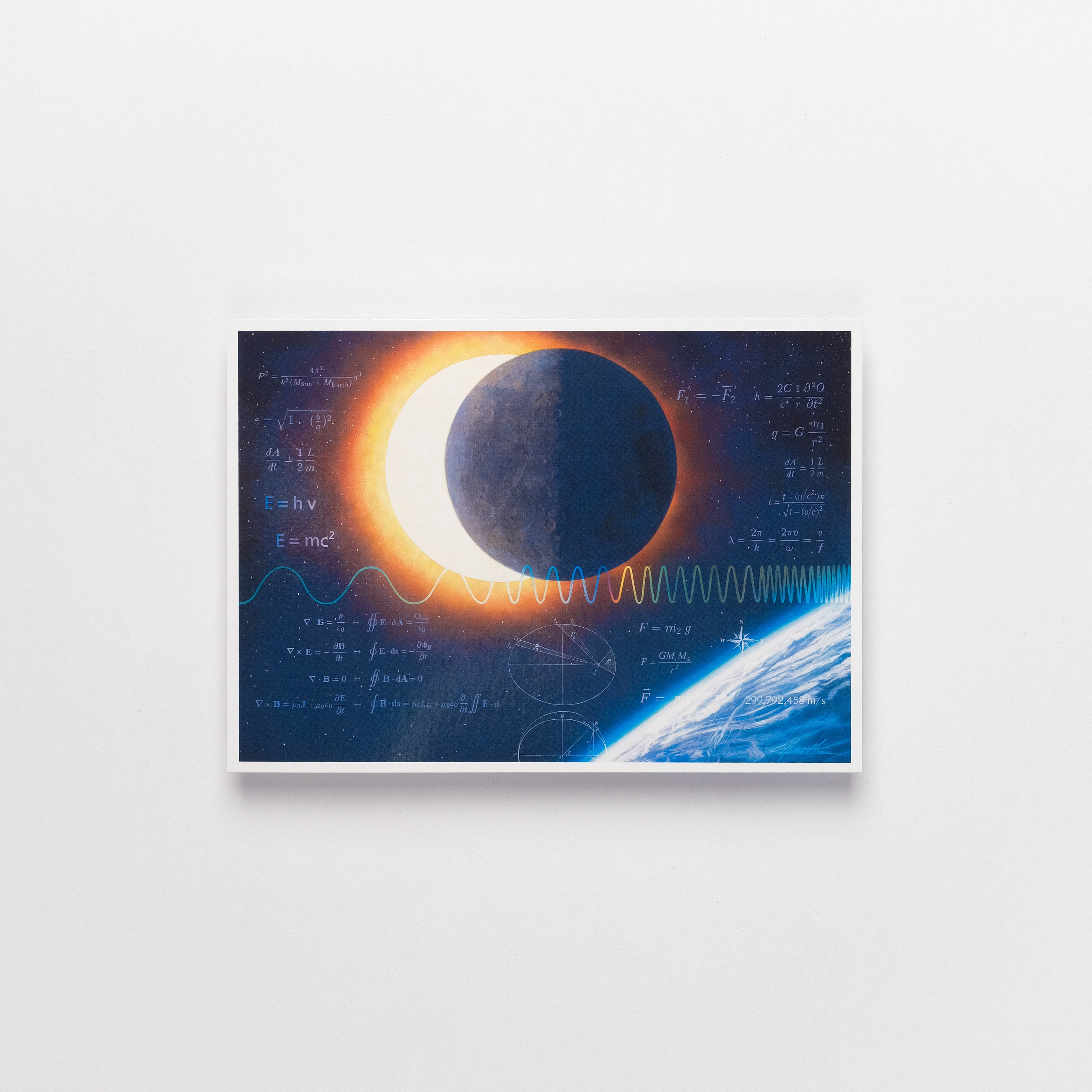 Days of Creation 04 – The Fourth Day (5x7) – Nathan Greene Art